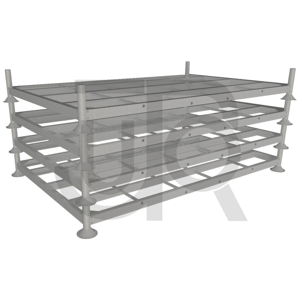 Stapelrek 2020x1180mm excl. rongen